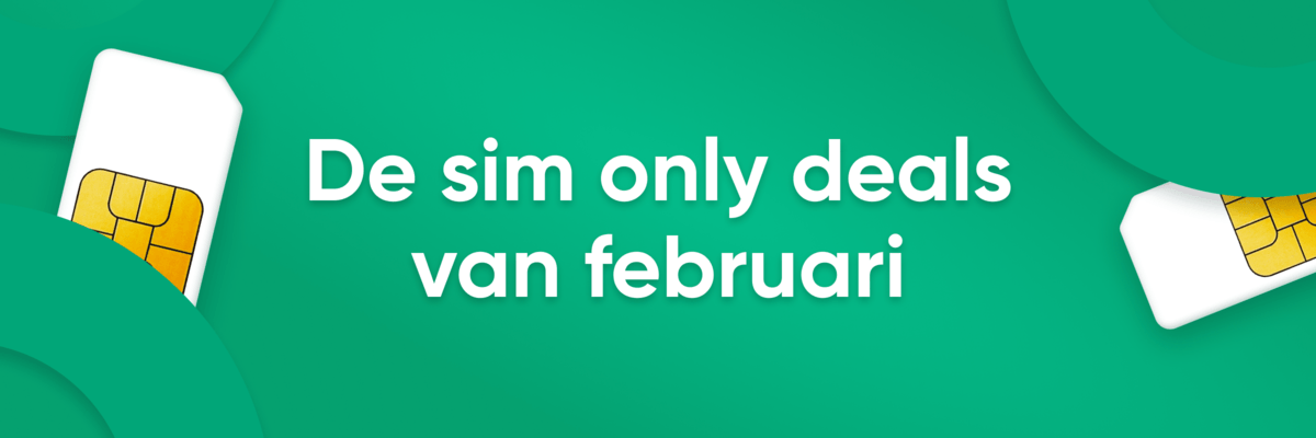 Sim only vergelijken | Goedkoopste deals & abonnementen