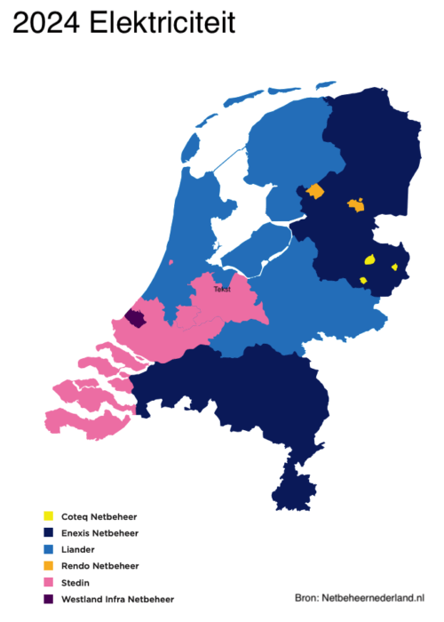 Wie is mijn netbeheerder? Alle netbeheerders van Nederland in 2024